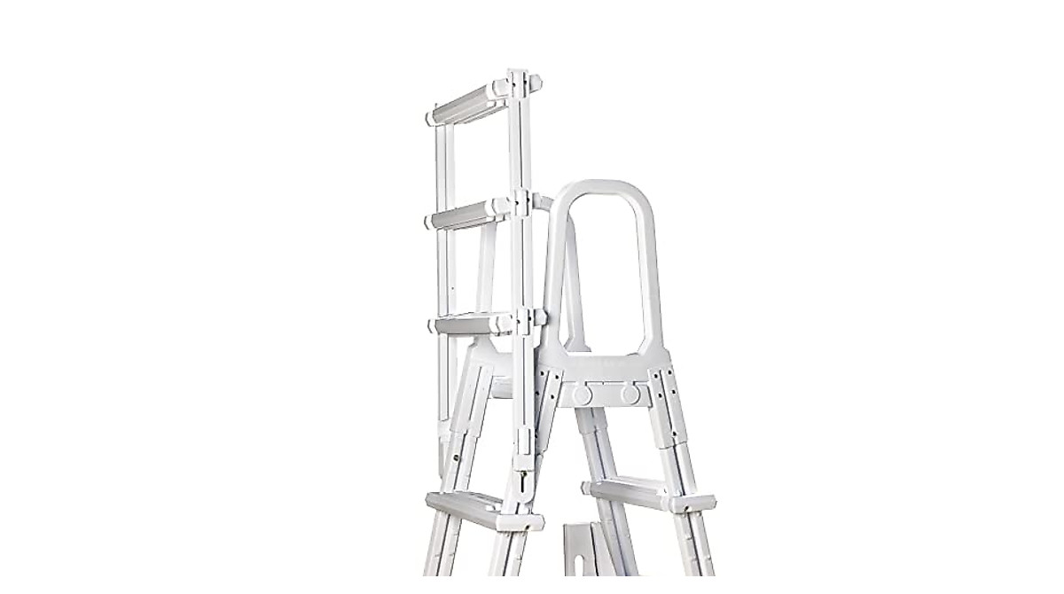 Blue Torrent A-Frame Pool Ladder - Durable & Safe