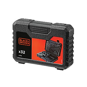 BLACK+DECKER Drilling and Screwdriver Bit Set - 32 Piece