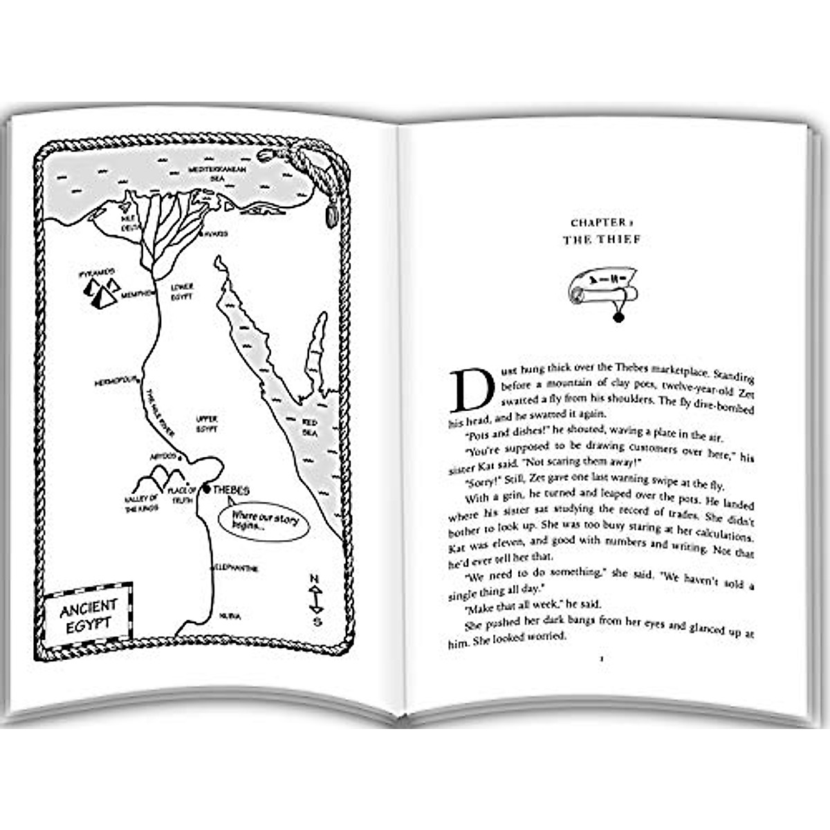 Mystery of the Egyptian Scroll (Kid Detective Zet)