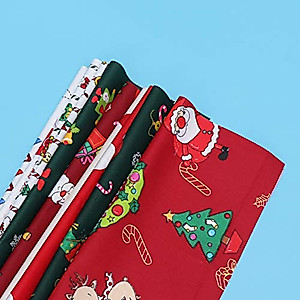 10pcs Cotton, Printed Pattern Projects X Quilting Bedding Cotton Xcm Theme cm Scrapbooking Cloth Cartoon Fabric Scraps Precut Dress Quarters Decorations Patchwork, Floral for