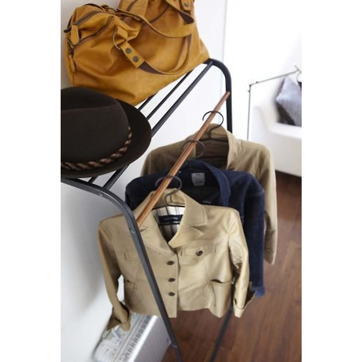 Yamazaki Home Coat Hanger, One Size, White