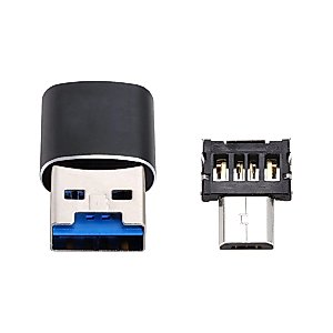 Cablecc USB 3.0 to Micro SD SDXC TF Card Reader with Micro USB 5pin OTG Adapter for Tablet/Cell Phone…