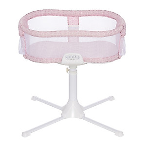 Halo Bassinest Swivel Sleeper Premiere Series Bassinet, Rose Leaf