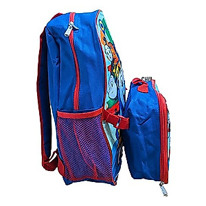 Ruz Thomas Train and Friends 16 Inch Backpack with Detachable Lunch Box