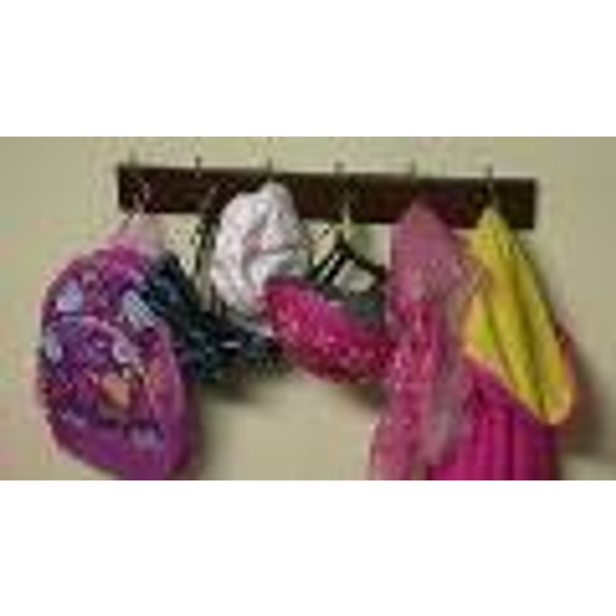 Liberty Ruavista 18 in. Gray and Soft Iron Hook Rack