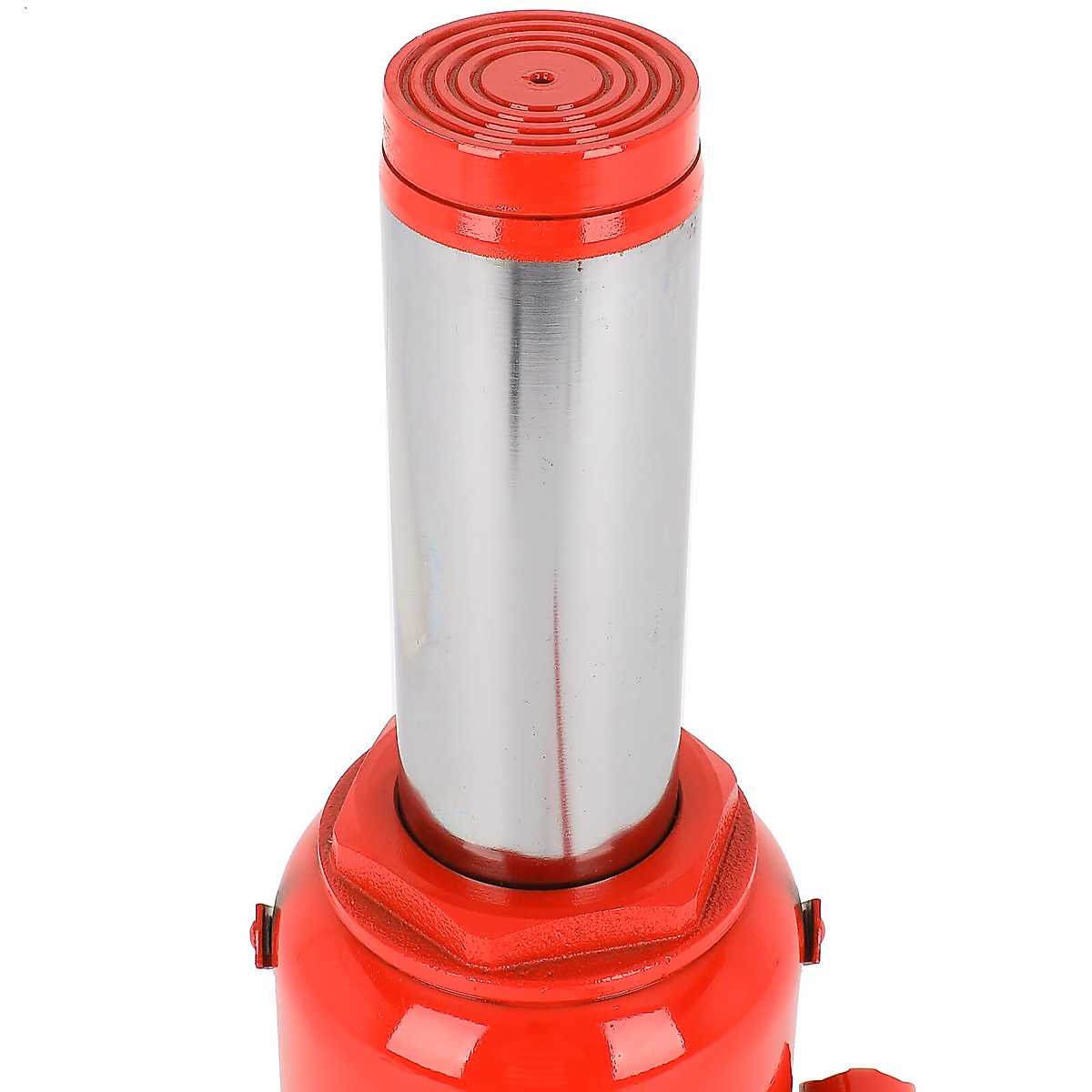 LSAILON 50 Ton Capacity Hydraulic Car Bottle Jack Cylinder Jack Auto Truck Repair Tool - Red