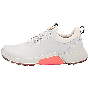 ECCO Women's Biom Hybrid 4 Gore-TEX Waterproof Golf Shoe, White, 9-9.5