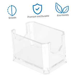 DOITOOL 2pcs Tea Bag Box Acrylic Sundries Containers Coffee Bag Box Acrylic Storage Box Storage Organizer Box Tea Containers Clear Candy Bags Square Coffee Bag Box Acrylic Containers Food