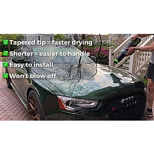 Stubby Nozzle Co. STUBBY Car Drying Nozzle for EGO Leaf Blowers (530, 575, 580, 615, 650, 670, and 765 Models)