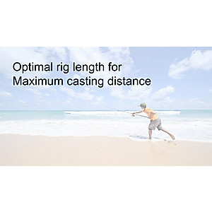 Fishing Simply - Hi/Lo - Top Bottom - Surf or Deep Drop - Salt Water - High Carbon Steel Hook 2/0 - Berkley Line 40lb - Made in USA