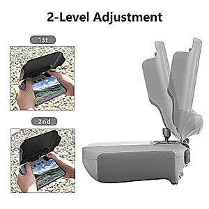 Mini 3 Pro Sun Hood 2-Level Sunshade for DJI Mini 3 Pro RC Remote Controller Full Screen Protection Accessories