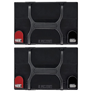 2 Pack - 12V 35Ah U1 Invacare Pronto M50, M51, M61, M71, Booster Battery