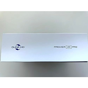 Dune HD Premier 4K Pro Android TV 11 | Media Player | Netflix in 4K D Vision & ATM-os | Mini PC | 4GB/32GB, HDD 2.5 Slot, AV1, Wi-Fi 6, 1Gbit, ISO DV P7 FEL MKV AFR | HDR10+ | DTS | Voice Control