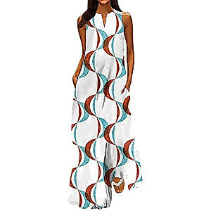 Sundresses for Women, Long Sleeve Dress Women Shien.Com Clothes Racerback Island Guest Fitted with Beach Outfits Cocktail 8 Xmas Sweater Sundresses Tank Frsh MNT Ottatat Old (M, Complexion)