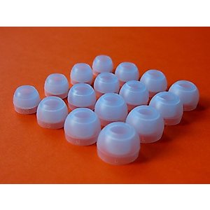 16 pcs (BL-4sz) Comfort Replacement Set Eartips Earbuds Eargels Compatible with LG HBS-700 Tone, HBS-730 Tone +,HBS-750 Tone Pro,HBS-760 Tone Pro,HBS-800 Tone Ultra,and HBS-900 Tone Infinim Earphones