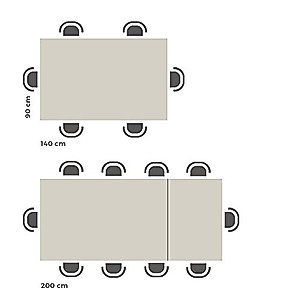 Mobili Fiver, Extendable Table, Giuditta, Grey Concrete, Made in Italy