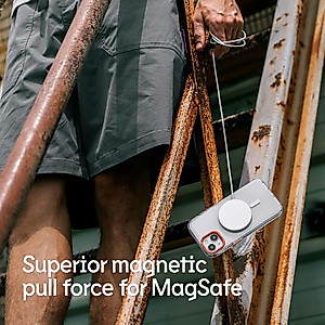 RHINOSHIELD GRIPMAX Compatible with MagSafe - Grip, Stand, and Selfie Holder for Phones and Cases, Repositionable and Durable, Best paired with RHINOSHIELD Phone Cases for MagSafe - Telo Mimetico B&W