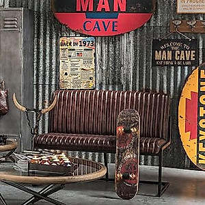 Fancesca Decor 50th Birthday Anniversary Decoration 1973 Sign for Women Men,Back in 1973 Tin Sign Party Supplies for Grandma,Grandpa, 12x8 Inches Aluminum Metal Signs (Back in 1973)