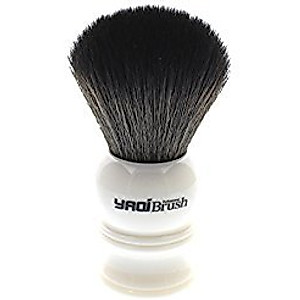 Yaqi White Handle Synthetic Shaving Brush