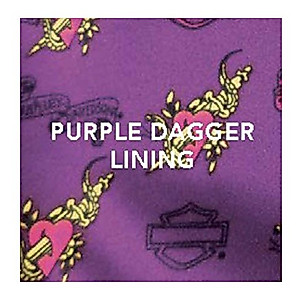 Harley-Davidson Women's Studded Rider Leather Essentials Wallet RD4975L-BLK