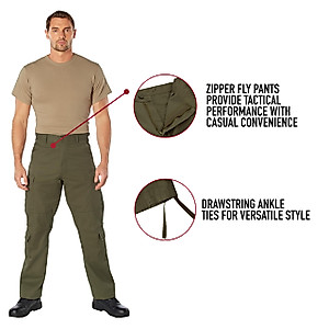 Vintage Paratrooper Fatigues - Woodland Camo - X-Large (39-43)