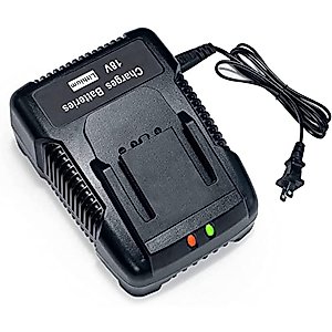 Wokyy 18 Volt Dual Chemistry Battery Charger R86092 R86091 Replacement for Ridgid 18V NiCad or Lithium Ion Battery R840083, R840085, R840086, R840087, R840089 and More