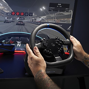 SUBSONIC Superdrive - SV950 steering wheel with pedals and paddles for Xbox Serie X/S, PS4, Xbox One, PC (programmable for all games)