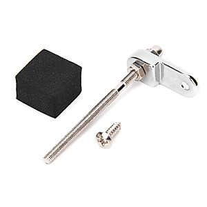 Pickguard Mounting Bracket Mandolin Mounting Bracket Mandolin Pickguard Mounting with Screw for Mandolin Jazz Guitar Performance Accessory