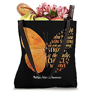 MS Gifts Women Mom Wife Cute Multiple Sclerosis Awareness Tote Bag