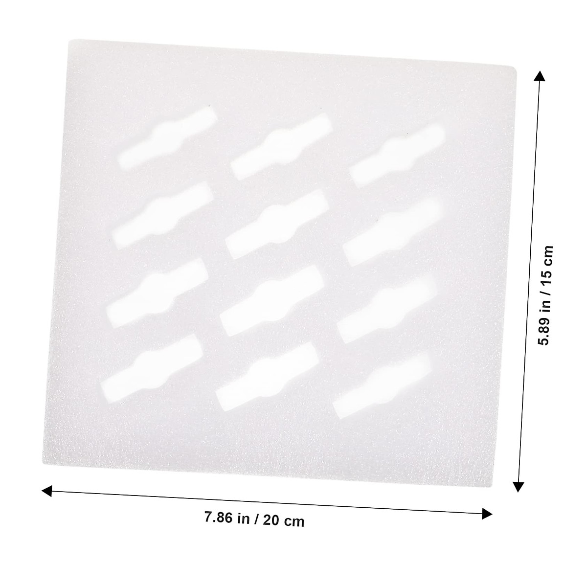 DOITOOL 2pcs Rutin Egg Protection egg holder refrigerator egg organizer egg protective tray portable egg tray eggs organizer reusable egg container egg foam trays the bird pearl cotton