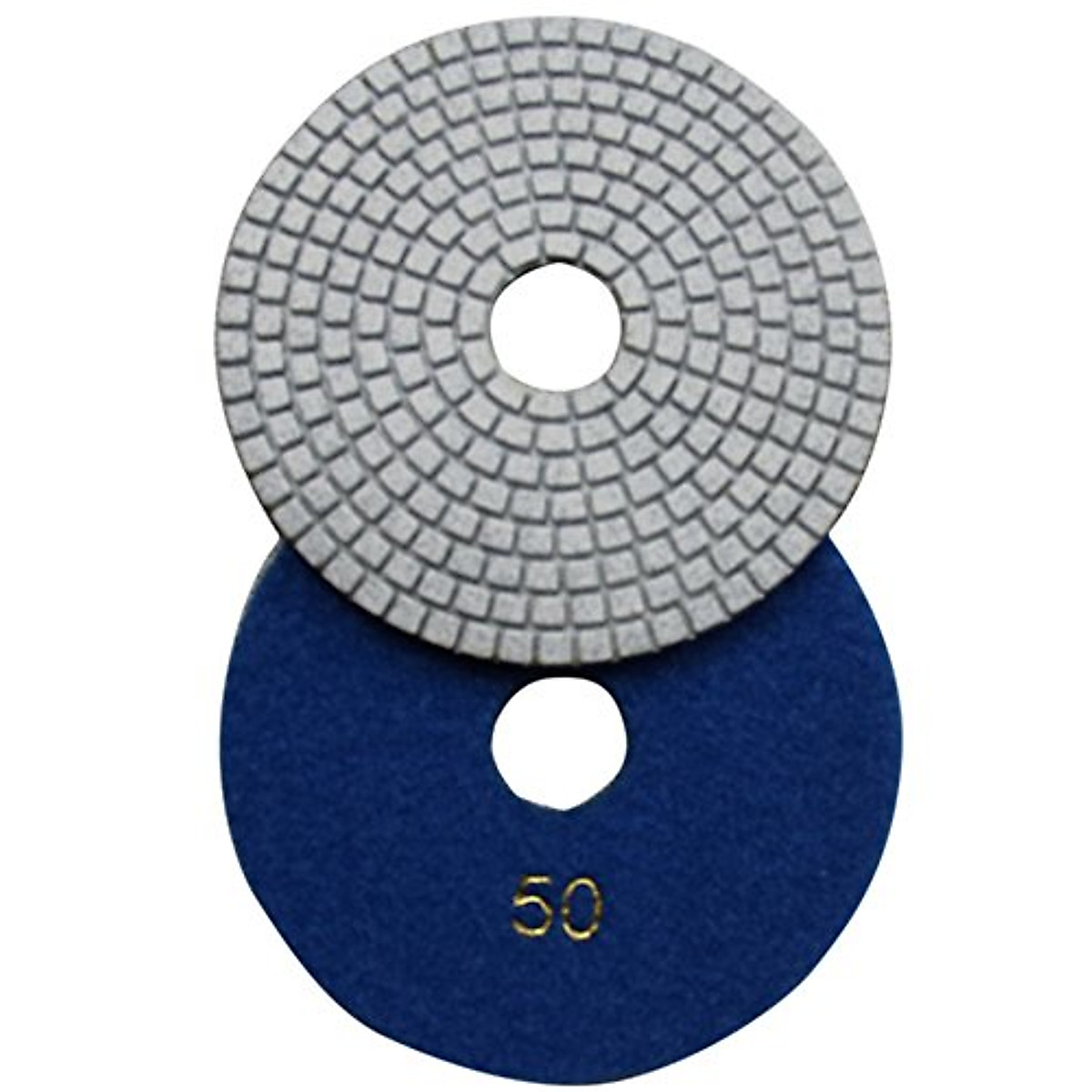 Konfor Wet 6" 7-Step Diamond Polishing Pads Flexible Sanding Tools Discs Buff