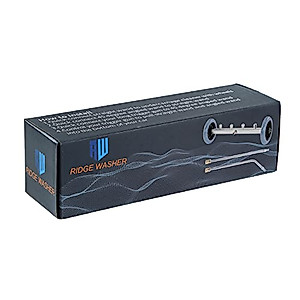 RIDGE WASHER Pressure Washer Undercarriage Cleaner, 16 Inch Undercarriage Washer, Pressure Washer Under Car Cleaner with Straight Extension Wand, 4000 PSI