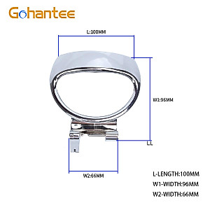 Interior Door Handle for Front or Rear Driver Side and Passenger Side Replacement for Chevrolet HHR Door Handle 2006 2007 2008 2009 2010 2011 Replace 19299614 19299613 88529 88528