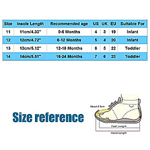 Lykmera Cartoon Printed Socks Shoes for Baby Girl Boy Children Winter Boots Floor Thickened Dispensing Baby Socks Shoes (RD3, 18-24 Months)