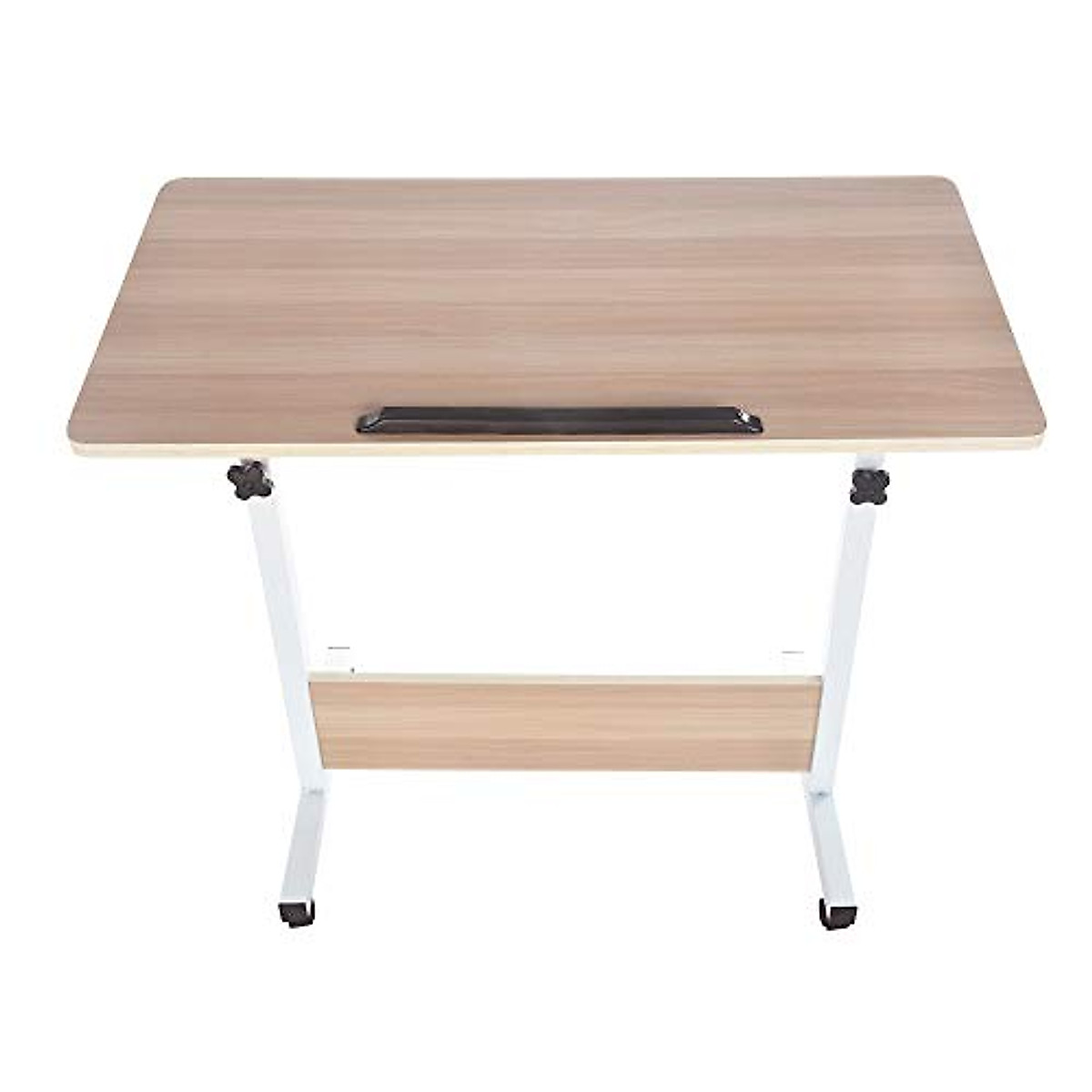 Toxz Computer Task Table Household Office Desk,Adjustable Height and Fold,Locking Casters,80CM 50CM,with Installation Tool(Ship from US!)