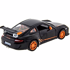 KiNSMART Porsche 911 GT3 RS 1:36 Scale 5inch Die Cast Model Toy Sports Car - Black