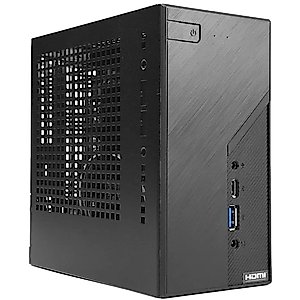 E-ITX ASRock DeskMini X300 AMD Cezanne Ryzen 7 5700G Mini PC System, 16GB Memory, 1TB NVME SSD, W11 Pro Pre-Installed and Configured