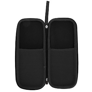 xuuyuu Stethoscope Organizer,Shockproof Stethoscope EVA Storage Case Portable Stethoscope Travel Carrying Bag With Inner Mesh Pocket For Stethoscope (Black)