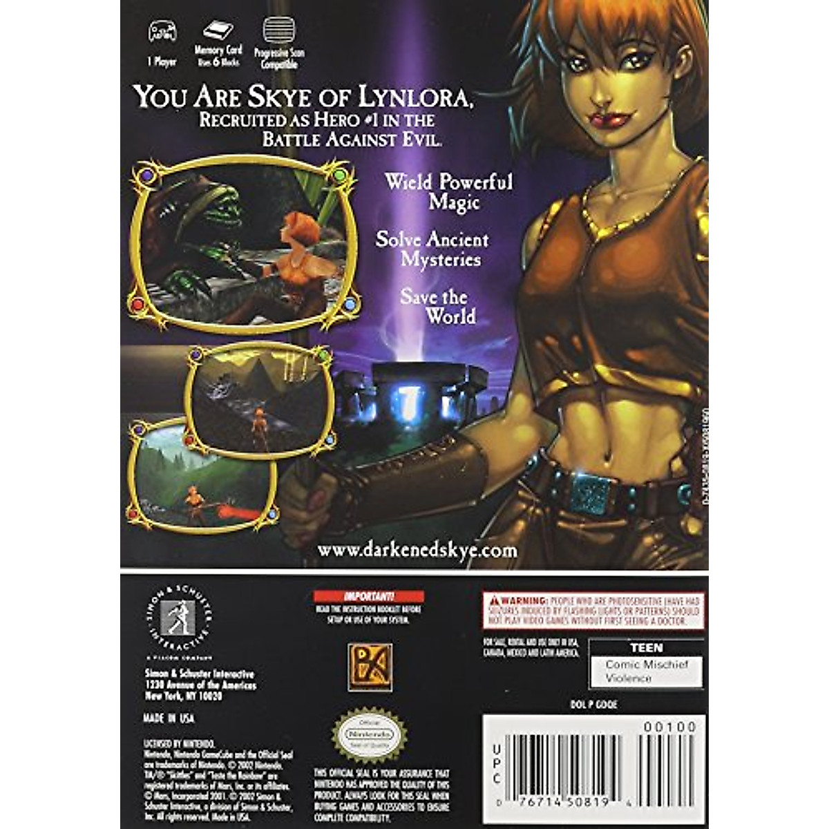 Darkened Skye - GameCube