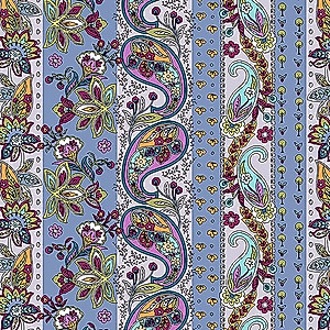 Vera Bradley Recycled Lighten Up Reactive Bag Organizer, Provence Paisley Stripes