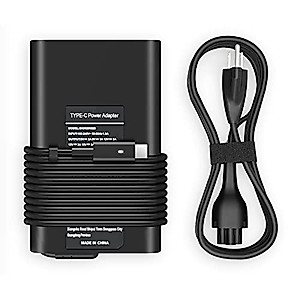 65W 45W USB-C Charger for Dell Laptop Charger : Dell USB C Charger, Dell Latitude 5520 5420 7420 Charger Latitude 7389 5430 5530 7430 7390 XPS 13 9320 Chromebook Type C AC Adapter Power Cord
