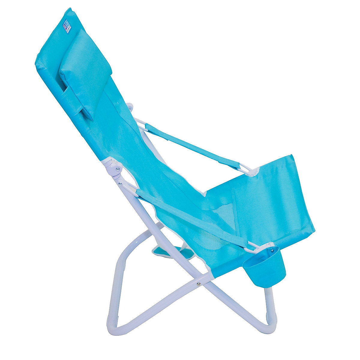 Rio Beach Portable Compact Fold Breeze Beach Sling Chair, Teal