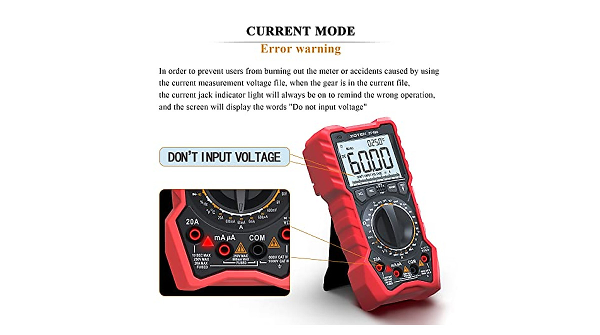 ZOTEK ZT-980 Digital Multimeter - High Precision Testing
