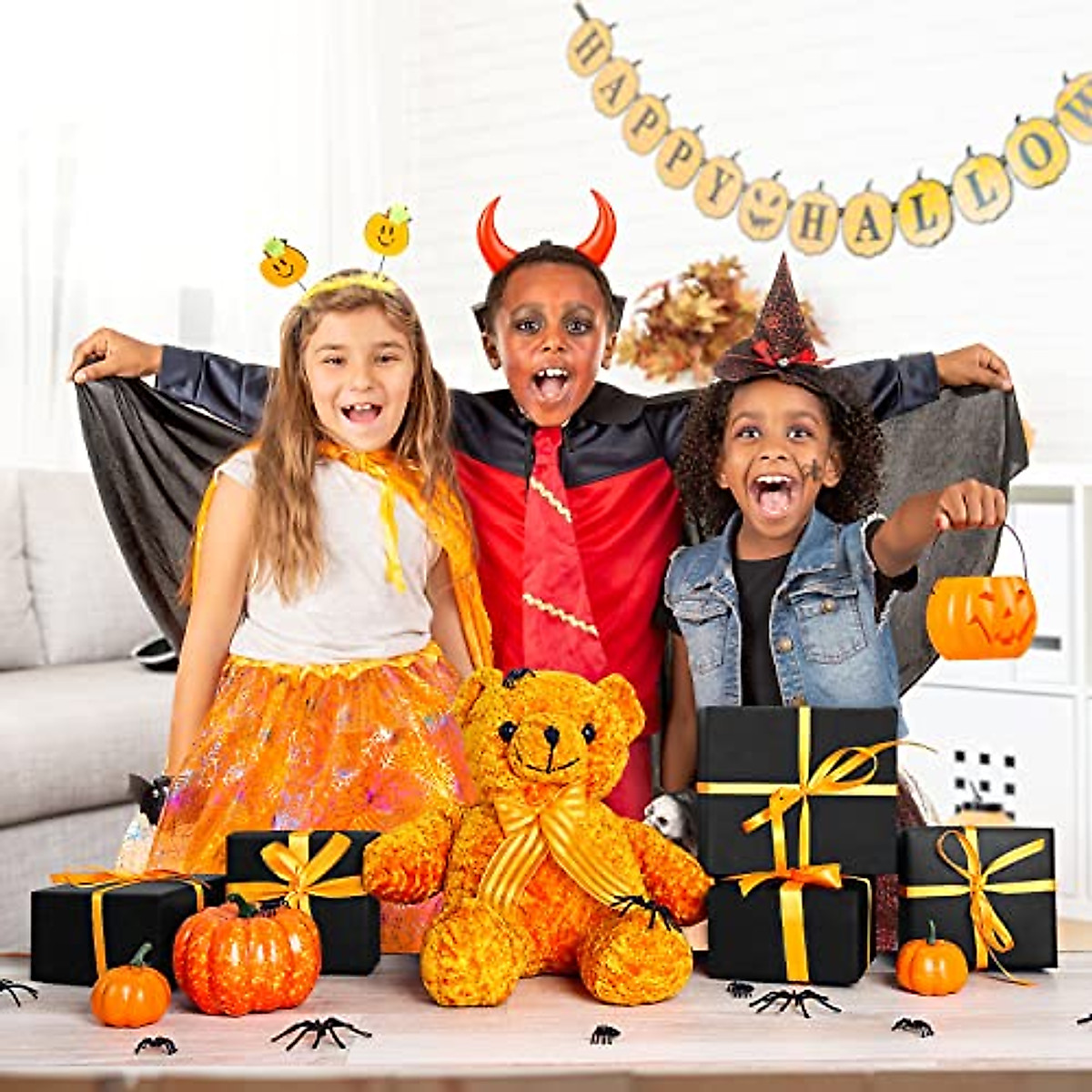 Custry 60 Sheets Black Tissue Paper Gift Wrap Paper Bulk for Graduation, Birthday Party,Arts Crafts,DIY,Halloween(14 x 20 Inch)