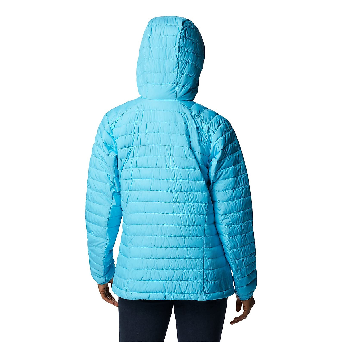 Columbia Women's Silver Falls Hooded Jacket, Atoll, X-Large