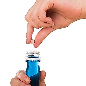 Steve Spangler's Large Plastic Test Tubes with Caps, Test Tubes for Kids, 15 Pack