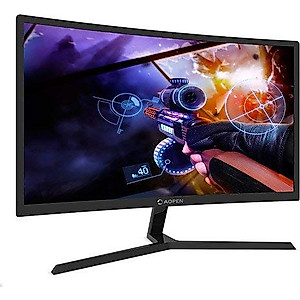 AOPEN Gaming Series - 23.6in Curved LED Widescreen LCD Monitor Full HD 1920 x 1080 4ms 144Hz (Renewed)