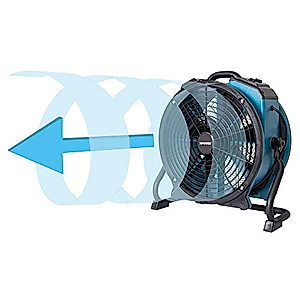 XPOWER FC-420 1/3 HP 3600 CFM 5 Speed Portable Multipurpose 18" Commercial Shop Fan Air Circulator