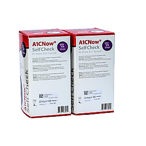 A1CNow glycated Hemoglobin - HbA1c, Hemoglobin A1C Multi-Test System 8 Tests