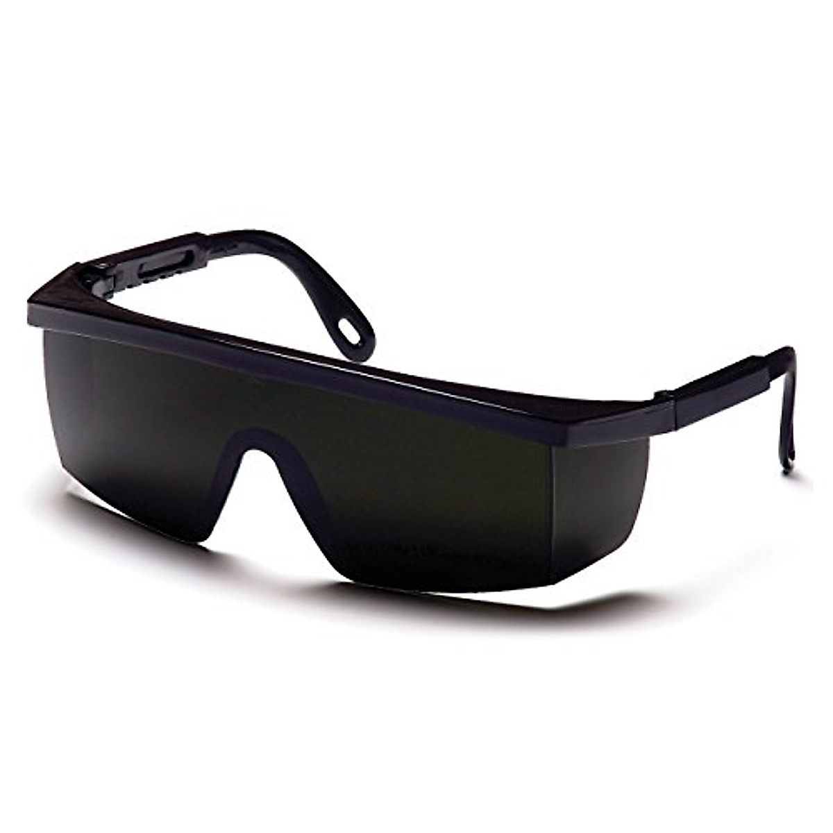 Pyramex Integra Safety Eyewear, 5.0 Ir Filter Lens With Black Frame